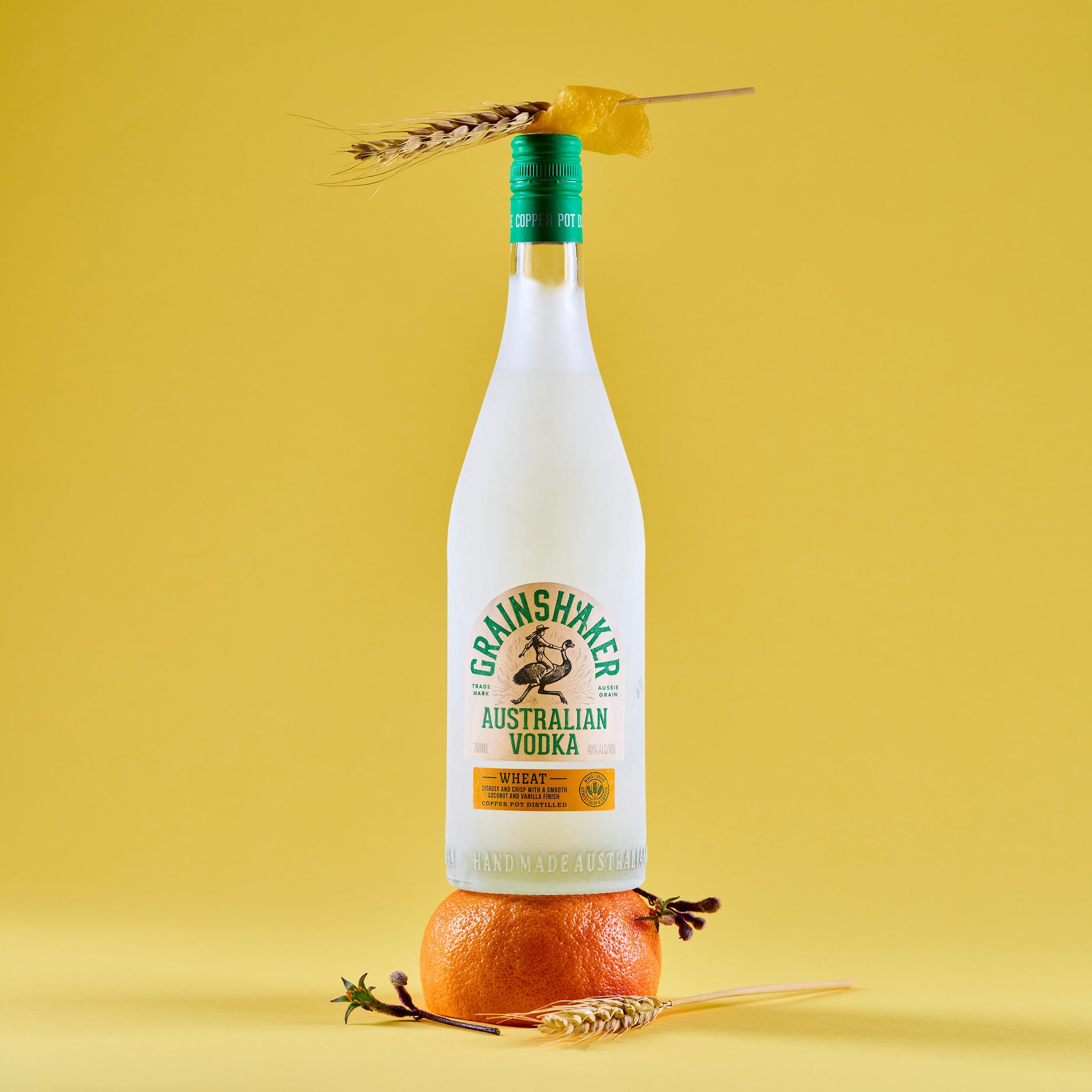 Australian Wheat Vodka 40% 700mL | Grainshaker Vodka – Top Shelf ...